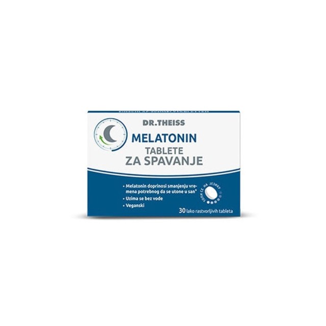 DR. THEISS MELATONIN 30 TABLETA
