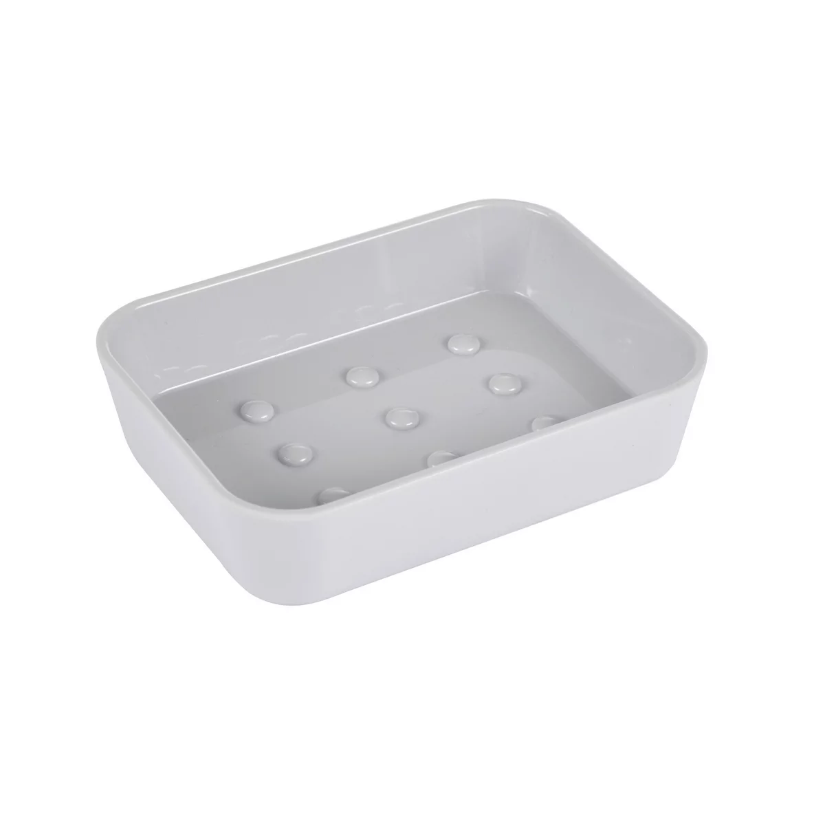 Homeware POSUDA ZA SAPUN svetlosiva plastika