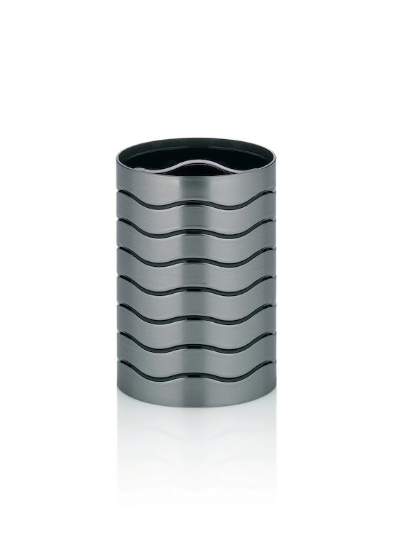 Kela ČAŠA ZA KUPATILO boja aluminijuma plastika