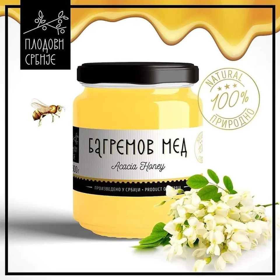 Plodovi Srbije Bagremov med 320g