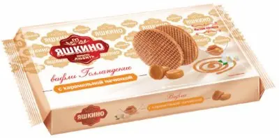 Jaškino Holandski vafl sa karamelom, 290 g