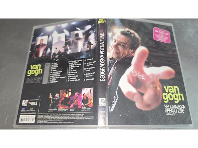 Van Gogh - Beogradska Arena / Live DVD , ORIGINAL
