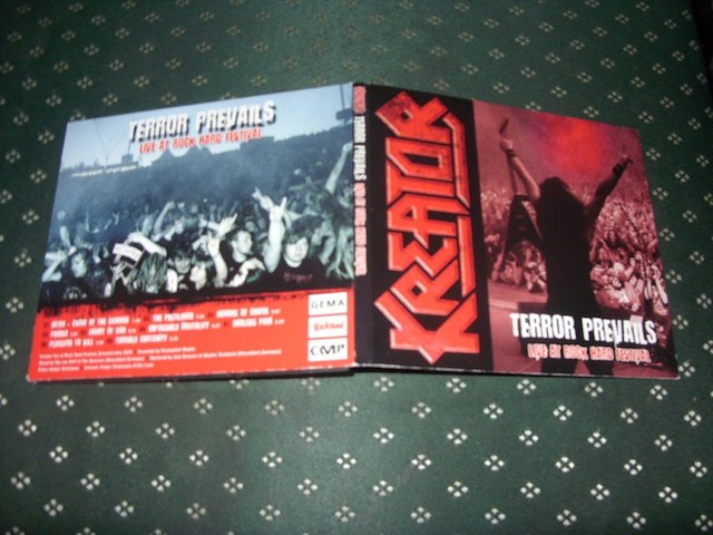 Kreator – Terror Prevails (Rock Hard Festival)  CD Digi