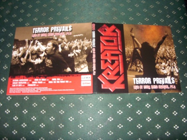 Kreator – Terror Prevails (Rock Hard Festival) 2 CD Dig