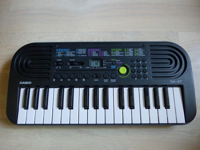 Sintisajzer CASIO SA-47