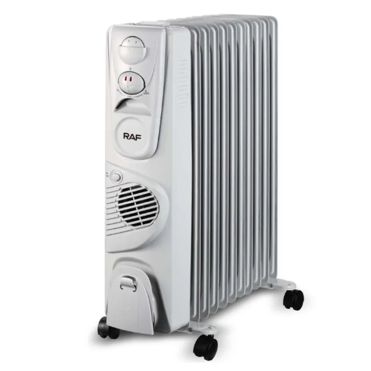 RAF R.1131W ULJNI RADIJATOR SA VENTILATOROM 11 REBARA BELI 2900W