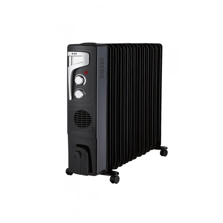 RAF R.1329B ULJNI RADIJATOR SA VENTILATOROM 13 REBARA CRNI 2900W
