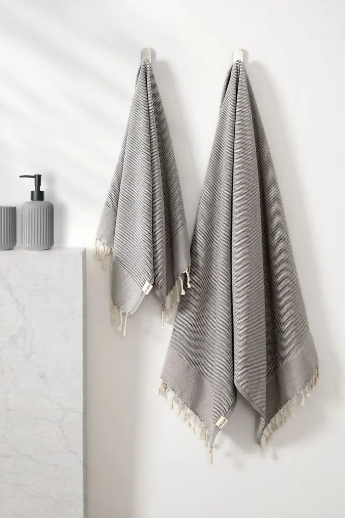 L'essentiel Maison Set peškira, 2 komada, Antracit