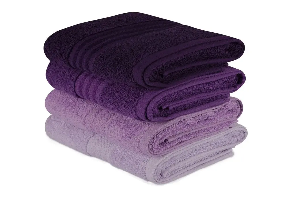 L'essentiel Maison Set peškira, 4 komada, Lavanda