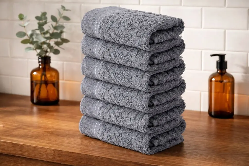 L'essentiel Maison Set peškira, 6 komada, Antracit