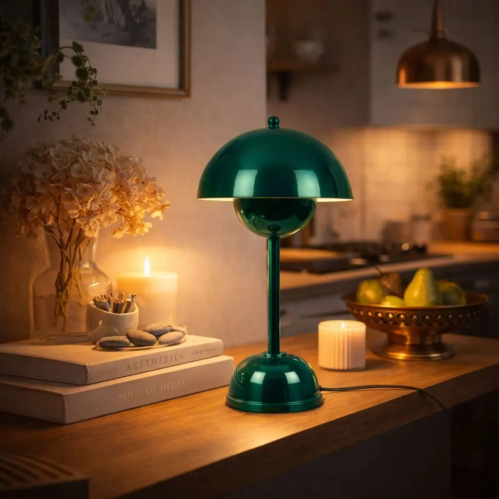 Opviq Stona lampa, Zelena