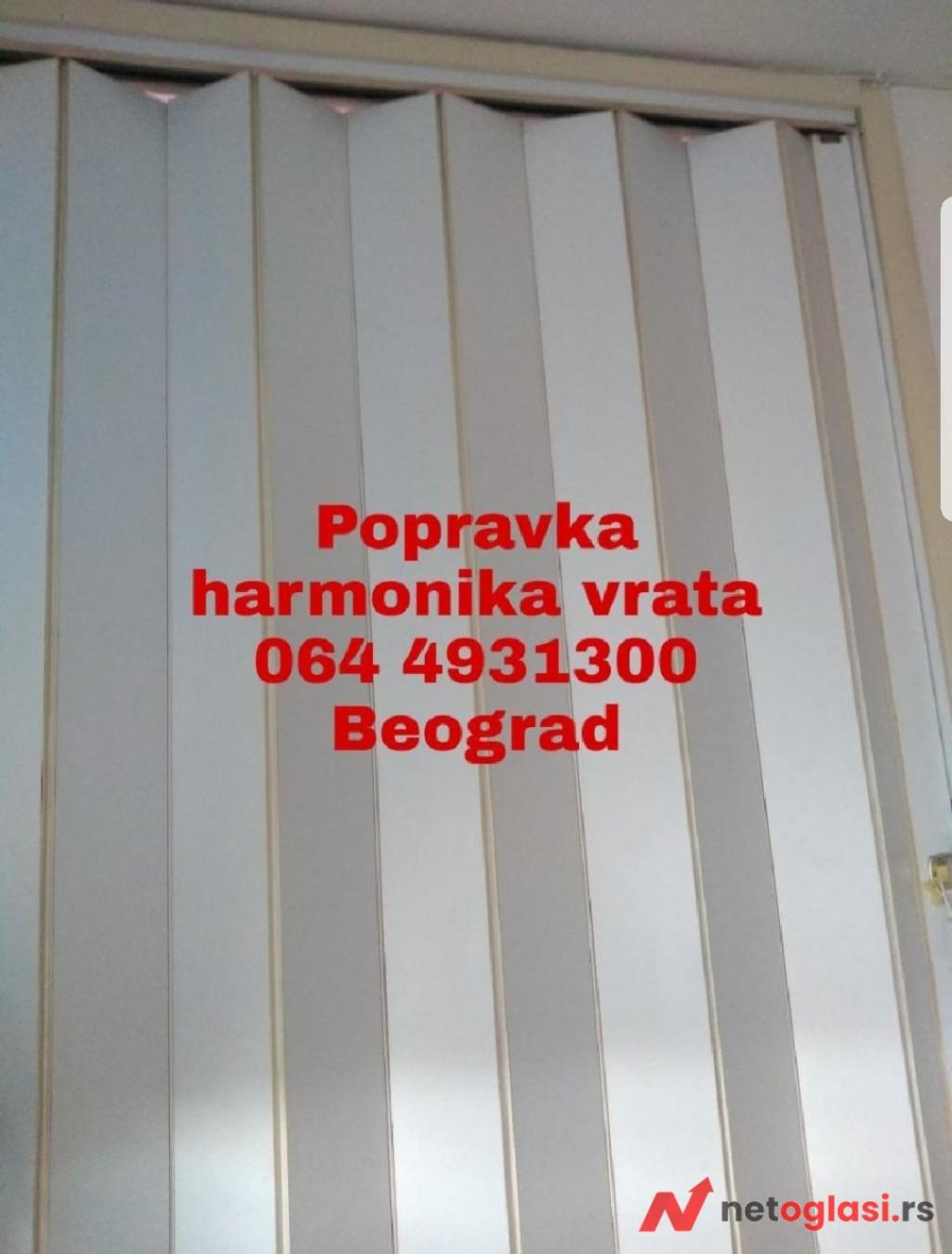 Popravka harmonika vrata