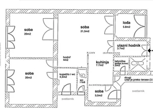 Prodaja Stan - Beograd, Vračar: Kalenić - Slavija - Cvetni Trg