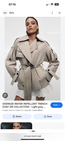 Zara Trench