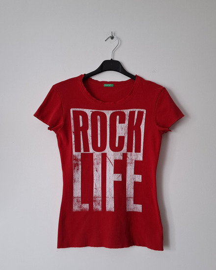 Benetton Rock Life majica XS 34