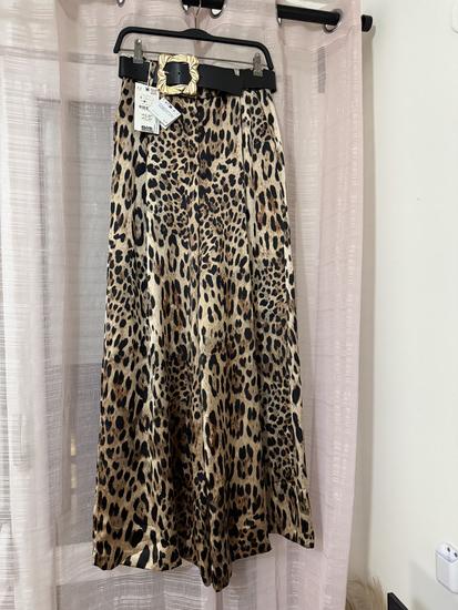 Zara leopard pantalone sa kaisem