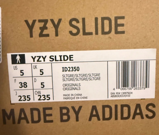 Yeezy slides