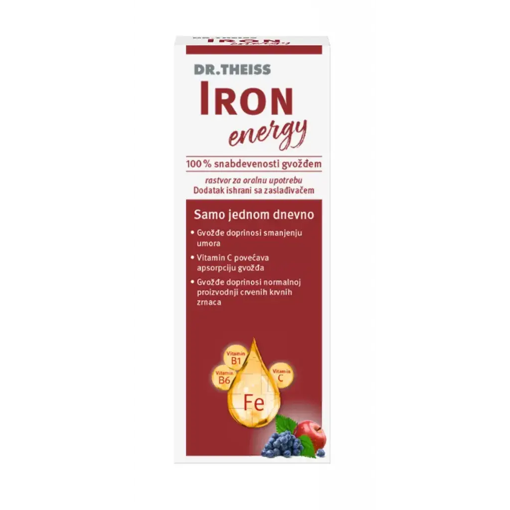 Dr. Theiss Oralni rastvor Iron, 250ml