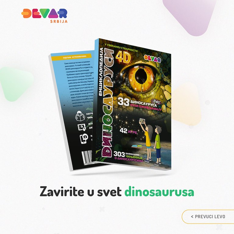 4D enciklopedija “DINOSAURUSI”