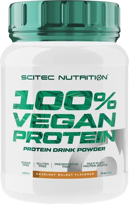 Scitec Nutrition Vegan Protein, Lešnik-orah, 1 kg