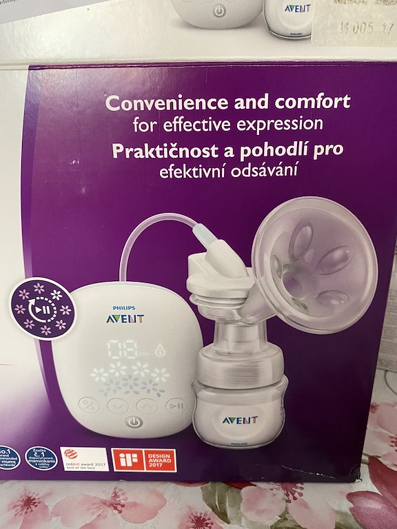 Avent električna pumpica za izmlazanje mleka