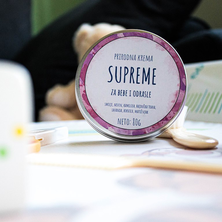 Supreme – prirodna krema za bebe