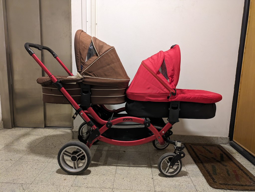 Kolica za blizance, ABC design Zoom double stroller