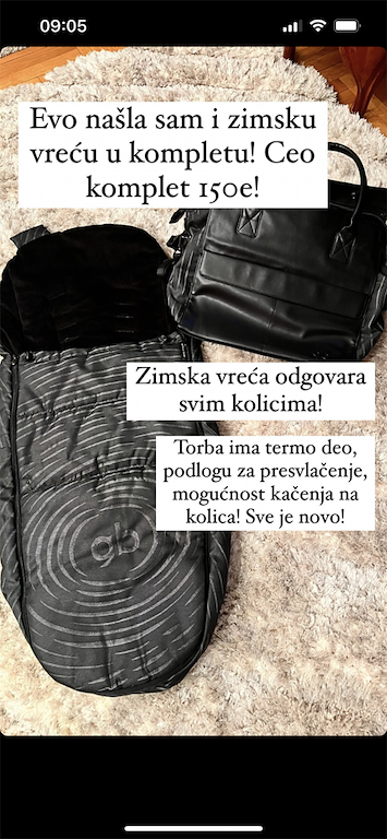 Zimska vreća za kolica