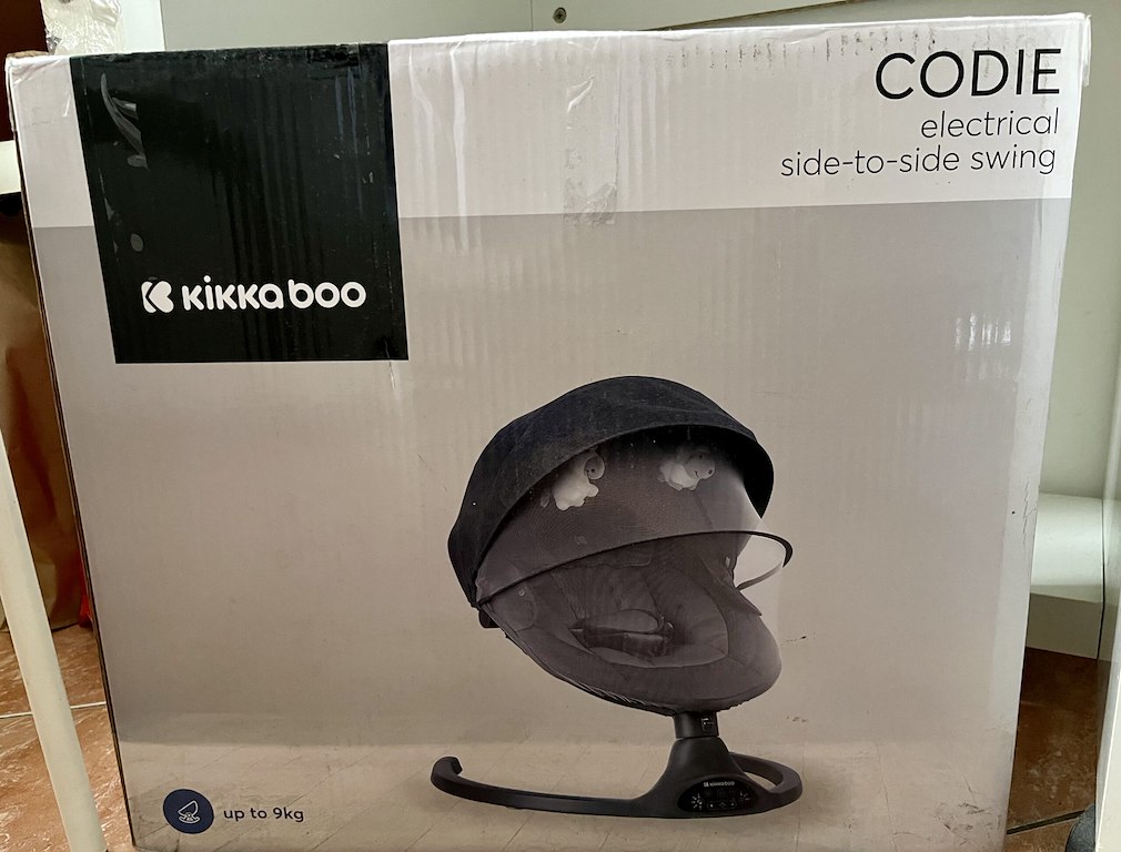 KikkaBoo njihalica Codie Dark Grey