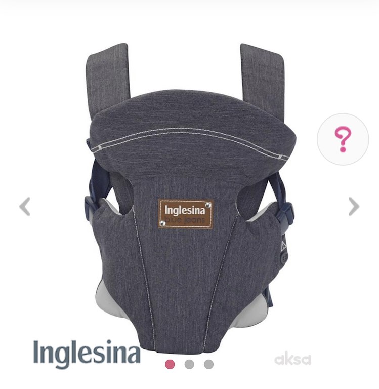 Nosiljka Kengur Inglesina blue jeans