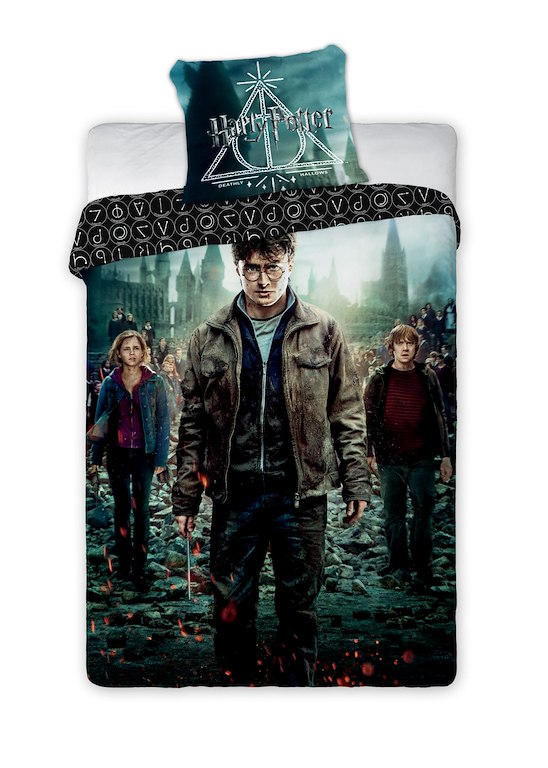 Baloo Posteljina za decu Harry Potter 140×200+70x90cm Model 3