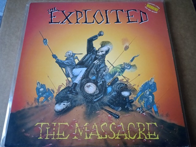 The Exploited - The Massacre, France Press 1990