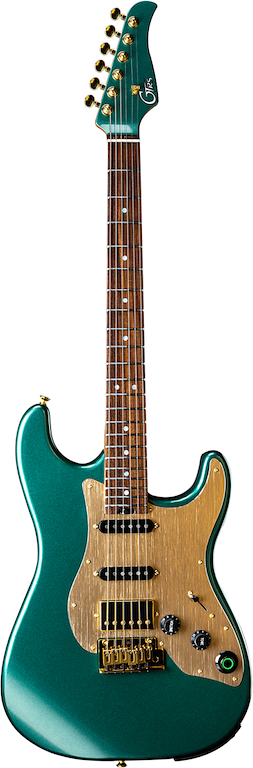 Mooer GTRS S900 Racing Green električna gitara