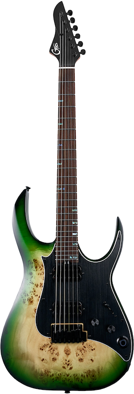 Mooer M810 Green Burst električna gitara