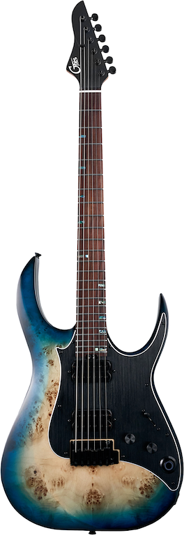 Mooer M810 Blue Burst električna gitara