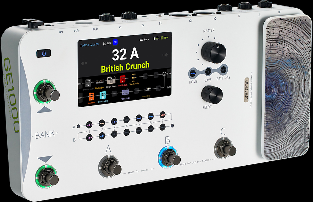 Mooer GE1000 White multi-efekt procesor