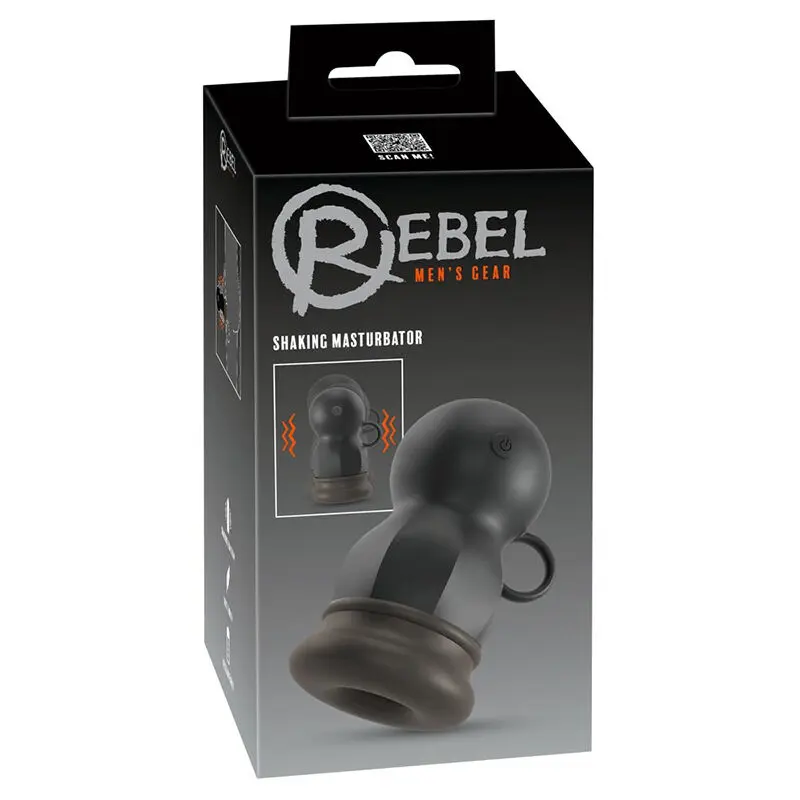 Rebel Masturbator 05585910000, 14.8cm, Crni