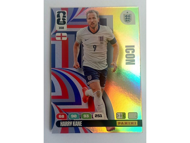 2026 Fifa World Cup Adrenalyn XL Harry Kane Icon