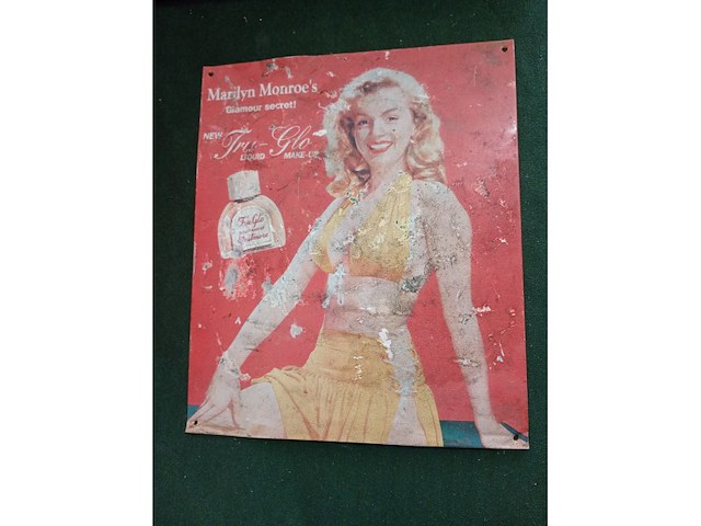 Limena tabla Marilyn Monroe`s glamour secret