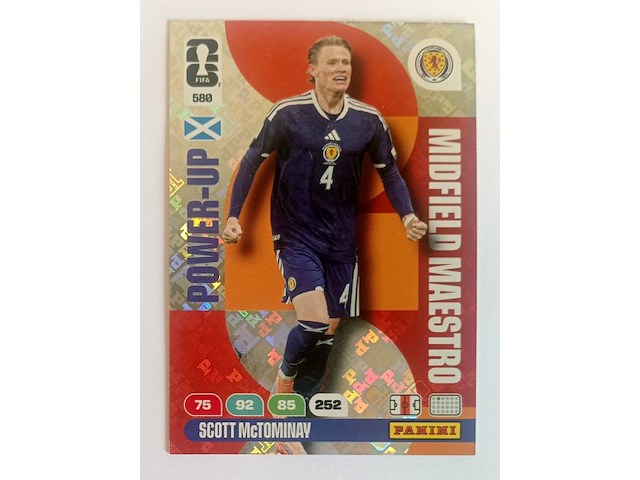 2026 Fifa World Cup Adrenalyn XL McTominay MM