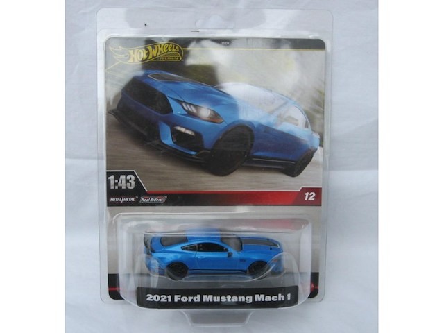 1:43 hot wheels ford mustang `21 mach 1