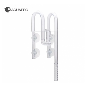 Aquapro set plastični Skimmer Outflow+Inflow, providni napredna verzija+Vortex 16mm