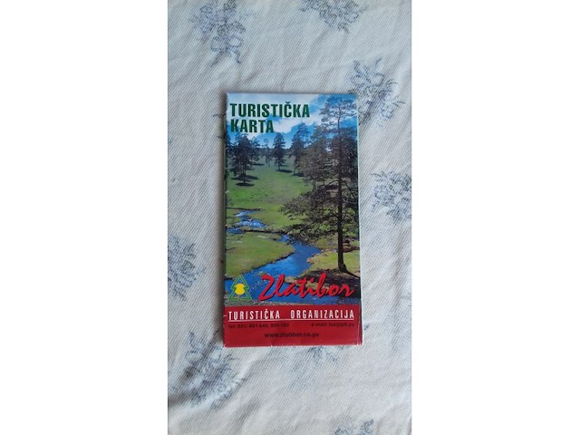 ZLATIBOR..TURISTICKA KARTA..