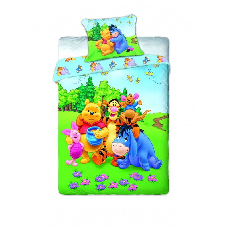 Posteljina za decu Winnie the Pooh 160×200+70×80 cm 9624 Golden market