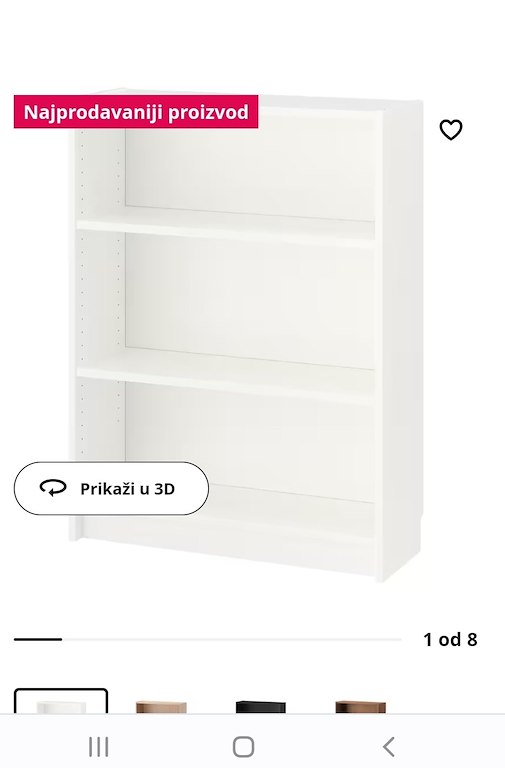 Polica za igračke ili knjige IKEA