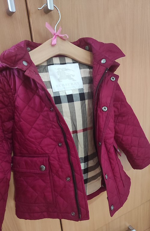 Burberry original jakna za devojčicu, veličina 3