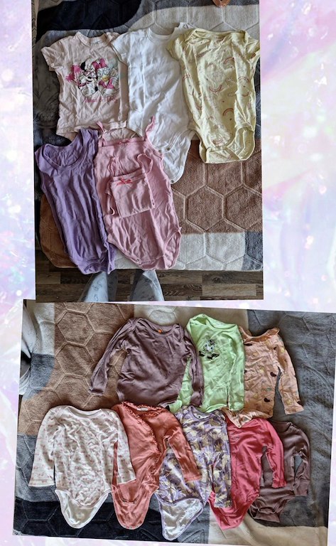Paket stvari za devojčicu