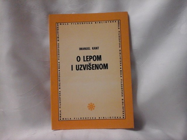 O lepom i uzvišenom Imanuel Kant .