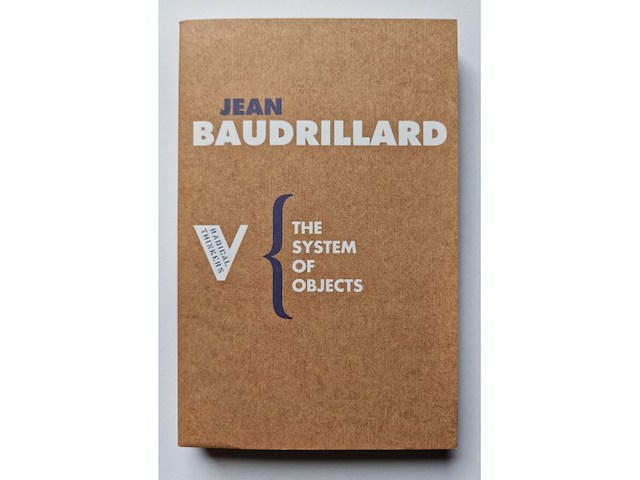 Jean Baudrillard - The System of Objects