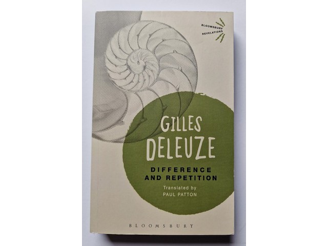 Gilles Deleuze - Difference and Repetition